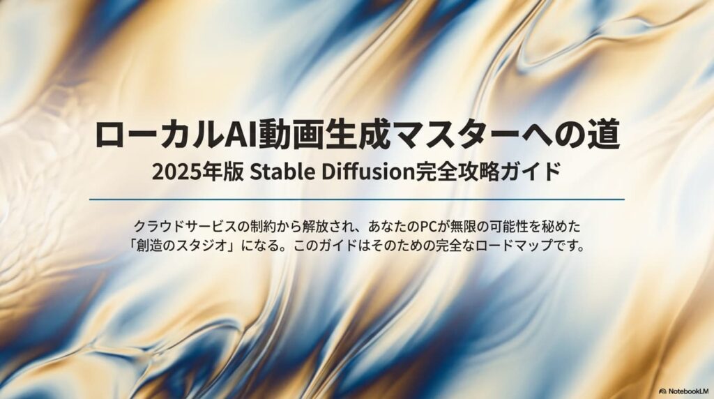 Stable Diffusion動画生成はローカルで！推奨PCとやり方全解説 - デジサブガイド